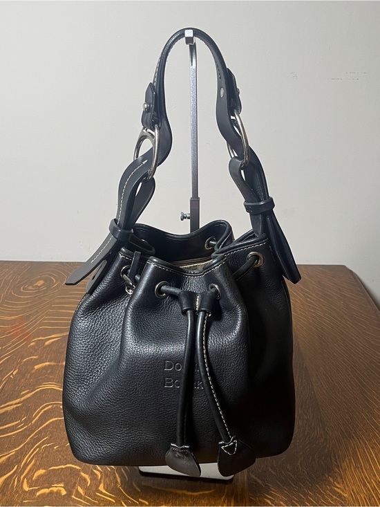 Dooney & Bourke | Bags | Solddooney Bourke Black Pebble Leather ...